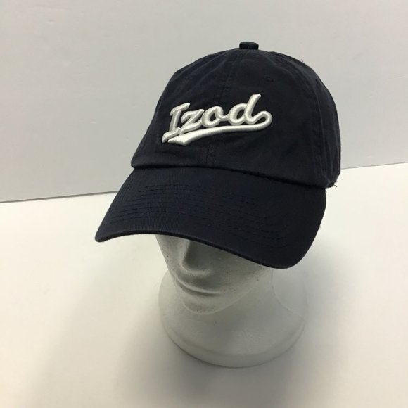 Izod | Accessories | Navy Blue Izod Baseball Cap | Poshmark